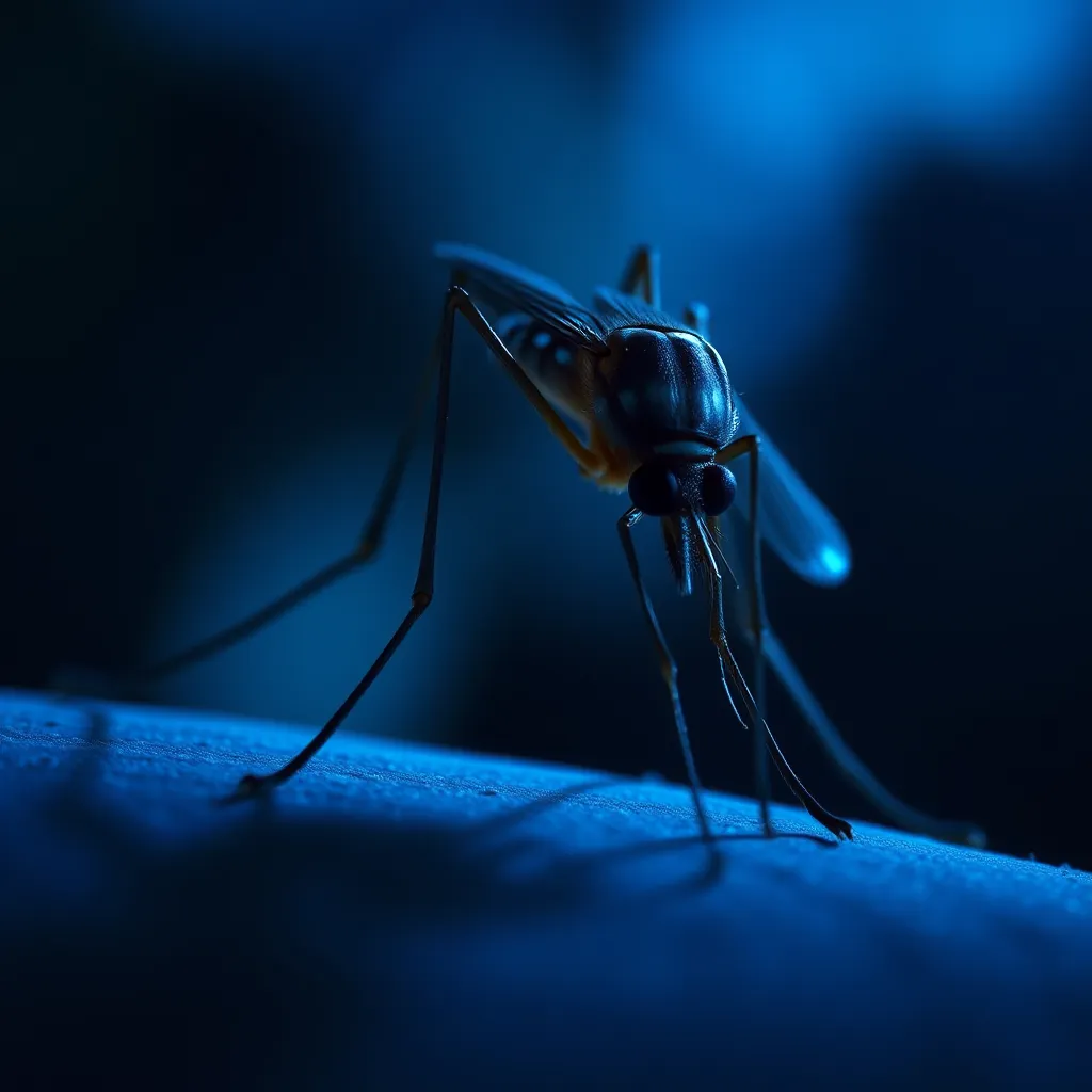 Exploring Blue Light's Impact on Mosquito Behavior and Control