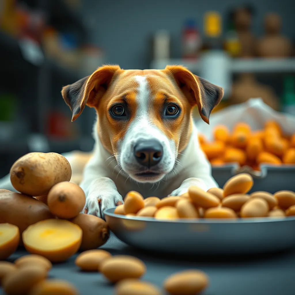 Potatoes in Dog Food: Health Impacts and Heart Disease